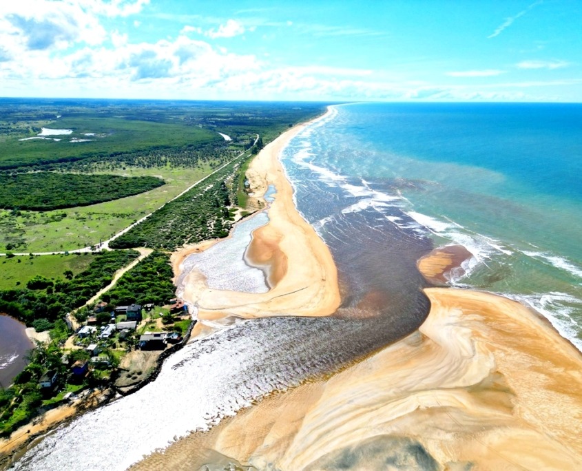 BARRA NOVA - Um paraíso onde o rio se encontra com o mar!