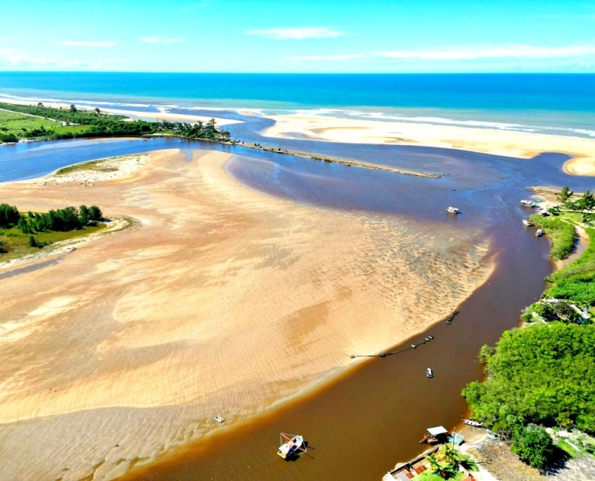 BARRA NOVA - Um paraíso onde o rio se encontra com o mar!