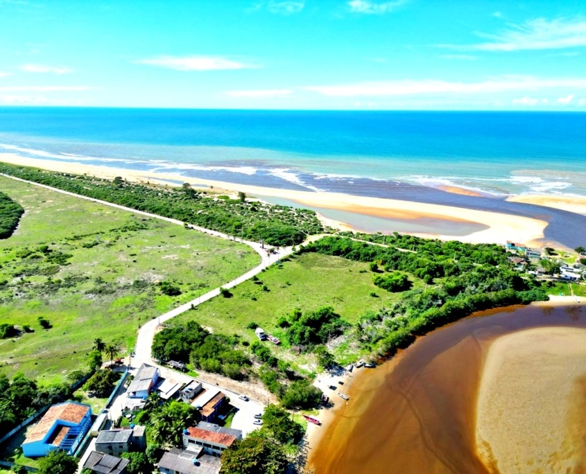 BARRA NOVA - Um paraíso onde o rio se encontra com o mar!